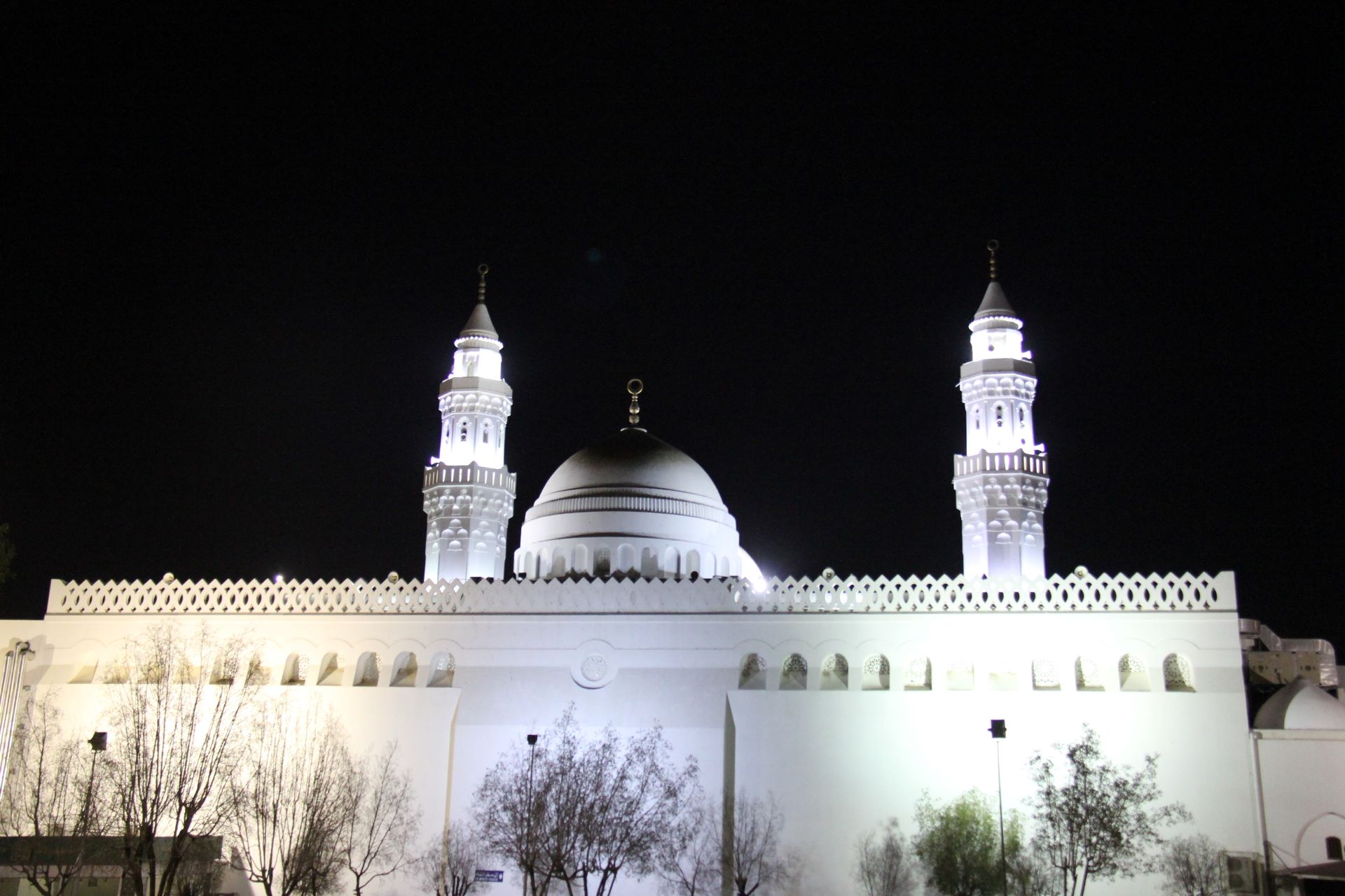 Moschee Und Qiblatain Im Inneren