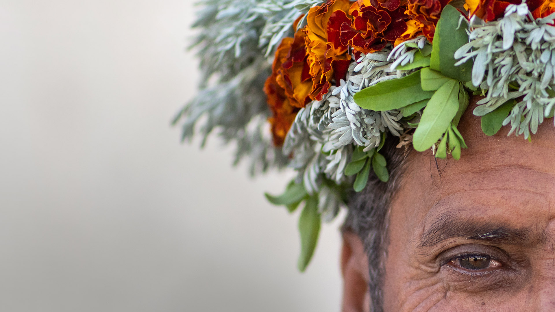 Man Flower Wreaths
